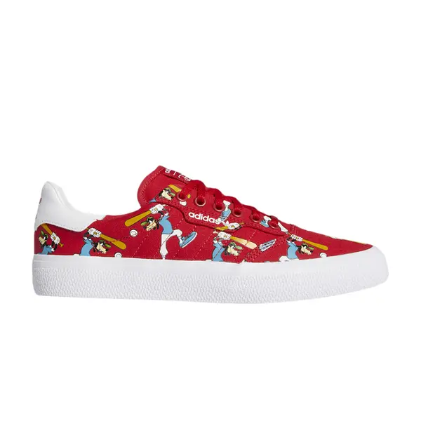 Adidas Disney X 3mc 'sport Goofy Pack Baseball' Sneakers - Red