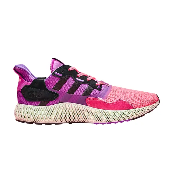 Adidas Sneakersnstuff X Zx 4000 4d 'sunset - Purple