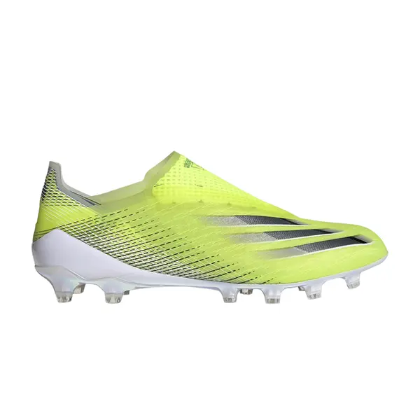 Adidas X Ghosted+ Ag Soccer Cleats - Yellow