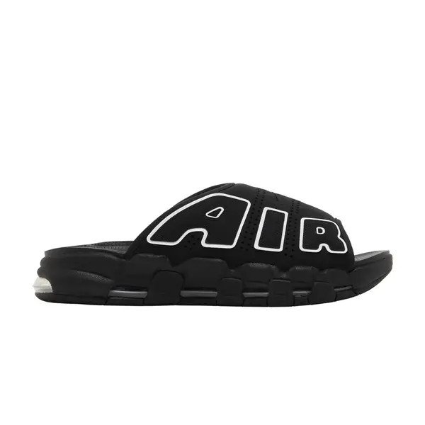 Nike Air More Uptempo Slide - Black