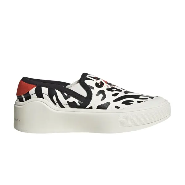Adidas Stella Mccartney X Court Slip-on Sneakers - White