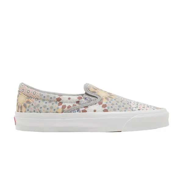 VANS Kith X Vault Og Classic Slip-on Lx 'multi Tile - Cream