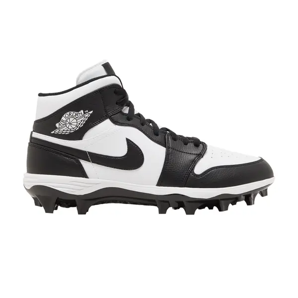 JORDAN 1 Mid Td Cleat - Black