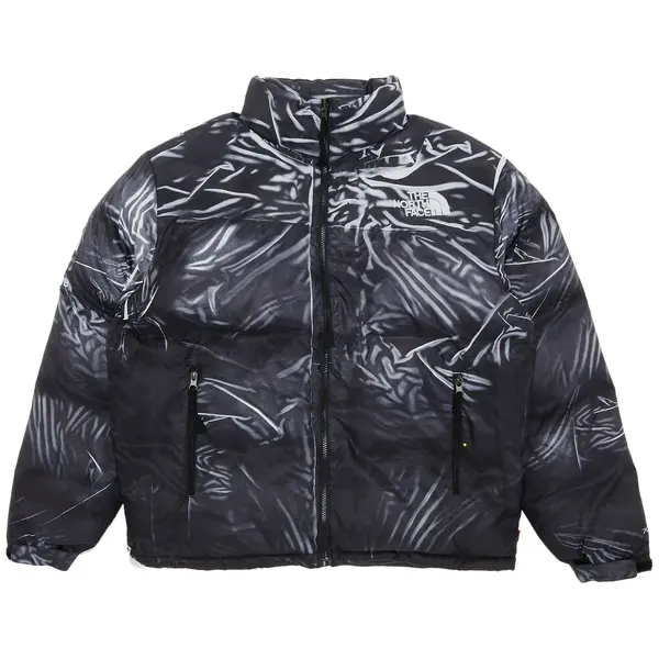 Supreme X The North Face Printed Nuptse Jacket - Black