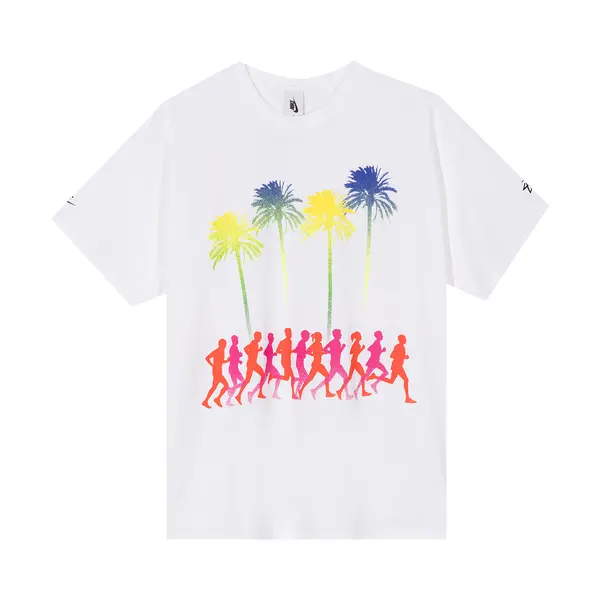 Nike X Stussy Douglas Firs To Palm Trees T-shirt - White