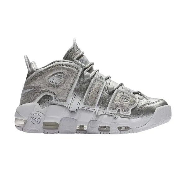Nike More Uptempo 'loud And Clear' Sneakers - Silver