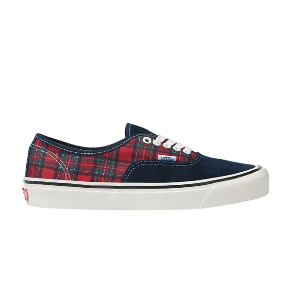 VANS Authentic 44 Dx 'anaheim Factory Cord Plaid Multi - Blue