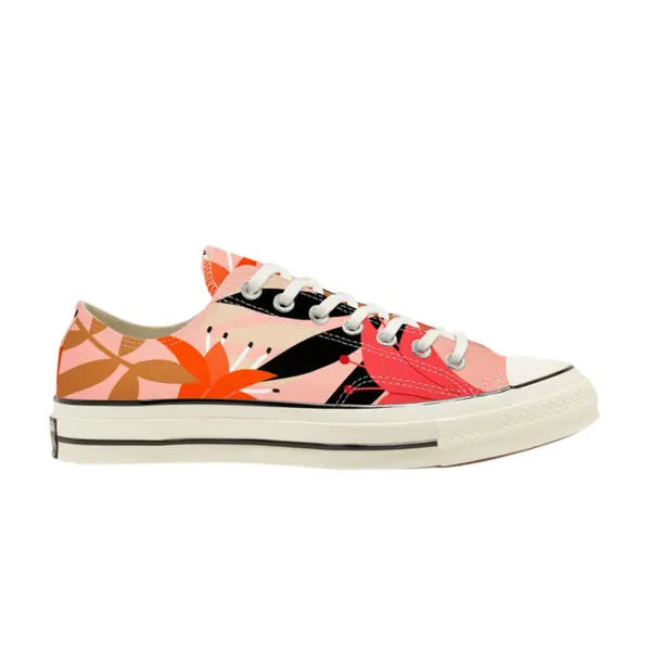 CONVERSE Chuck 70 Low 'floral Print' Sneakers - Pink