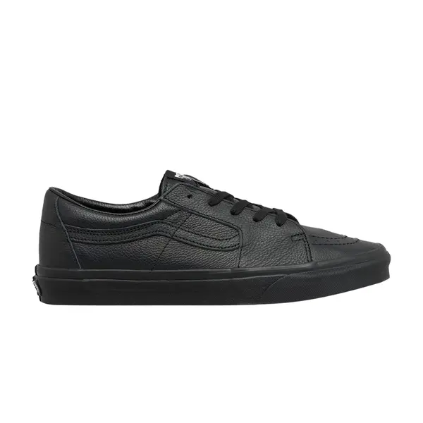 VANS Sk8-low Leather Sneakers - Black
