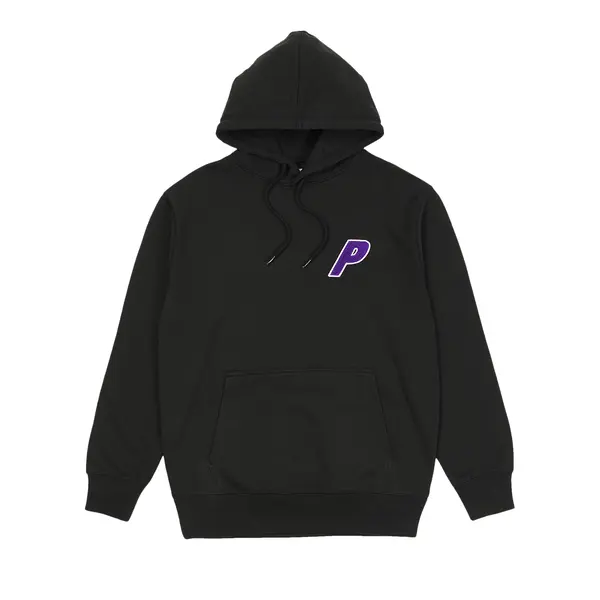 PALACE Tri-chenille Hood - Black