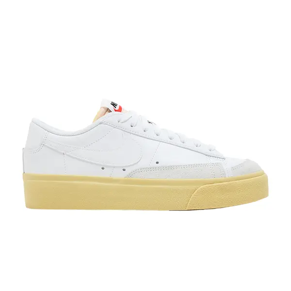 Nike Blazer Low Platform Sneakers - White