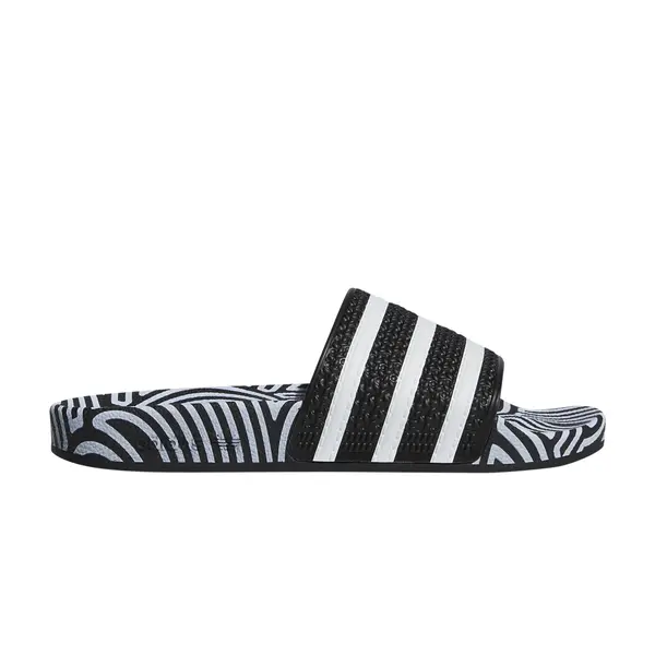 Adidas Hirocoledge X Adilette Slides - Black