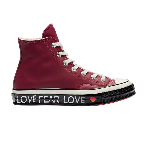 CONVERSE Chuck 70 Hi 'love Graphic' Sneakers - Red