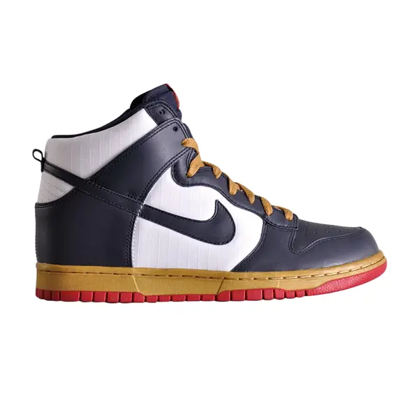 Nike Dunk High Top Sneakers - White