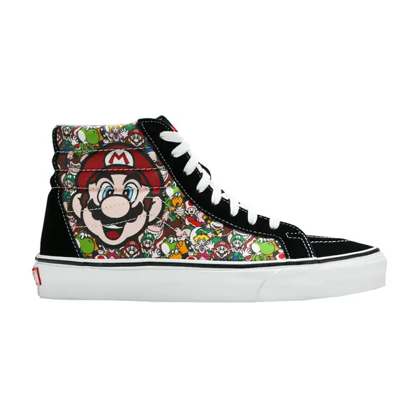 VANS X Nintendo Sk8-hi Reissue "mario And Luigi - Black