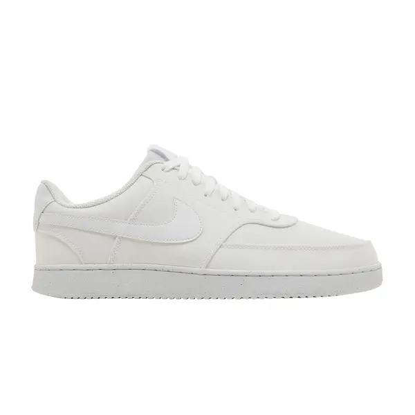 Nike Court Vision Low Canvas Next Nature Sneakers - White