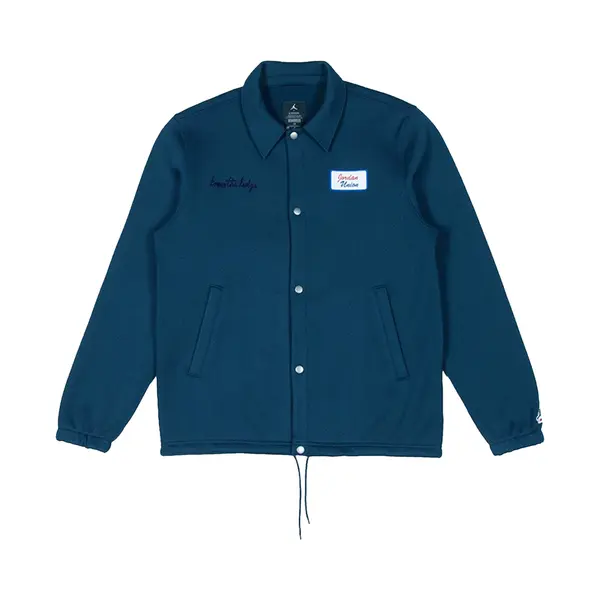 JORDAN X Union La Coaches Jacket - Blue