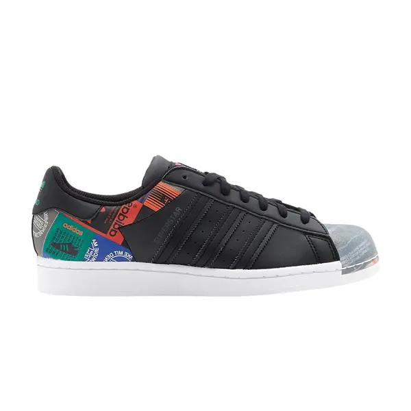 Adidas Superstar Multi Logo Patches Sneakers