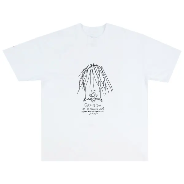 CACTUS JACK BY TRAVIS SCOTT Cactus Jack Utopia Issue Tee - White