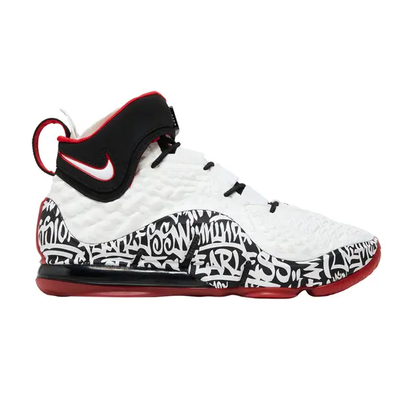 Nike Lebron 17 Ep Lebron Graffiti Sneakers - White