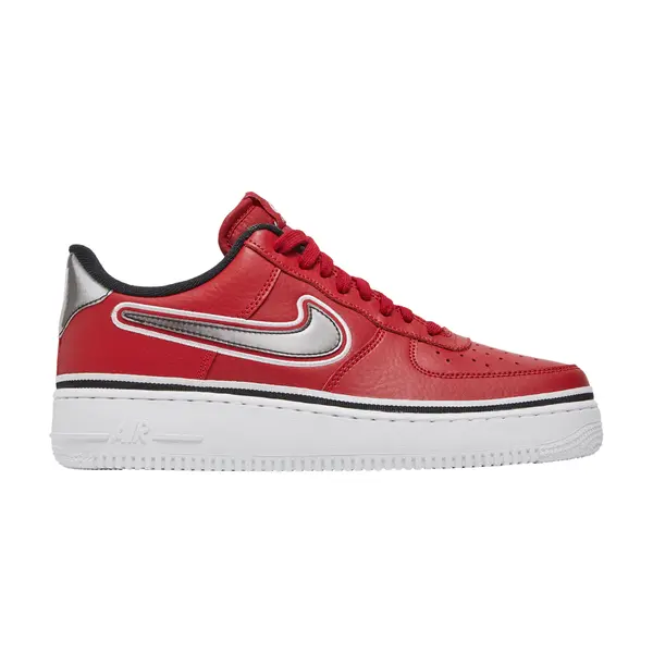 Nike Force 1 '07 Lv8 Sport 'bulls' Sneakers - Red