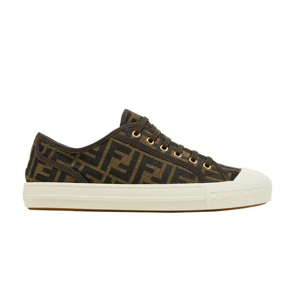 Fendi Domino Sneakers - Brown