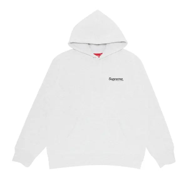 Supreme Worldwide Hooded Sweatshirt - Grey