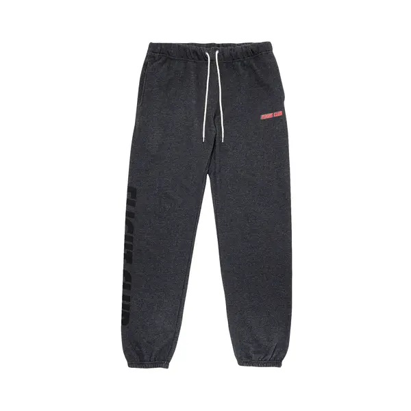 FLIGHT CLUB Oversized Logo Sweatpants 'dark Gray
