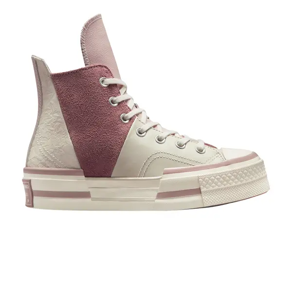 CONVERSE Chuck 70 Plus High Asymmetric Sneakers - Pink