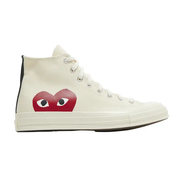 CONVERSE Comme Des Garçons Play X Chuck 70 High - White