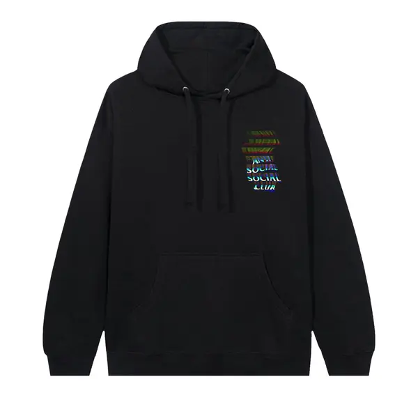 ANTI SOCIAL SOCIAL CLUB Channel 747 Hoodie - Black