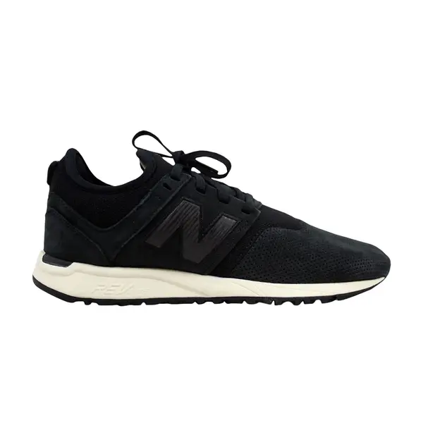 NEW BALANCE 247 Nubuck Sneakers - Black