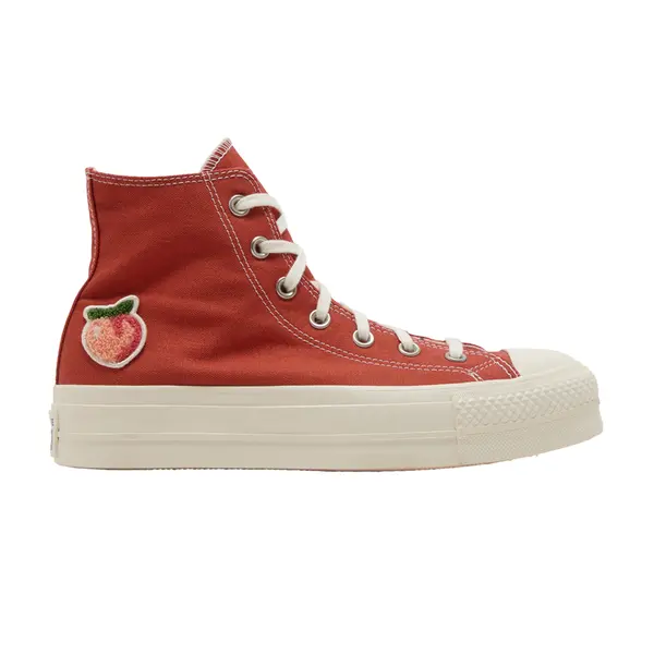 CONVERSE Chuck Taylor All Star Lift Platform High Sneakers - Red