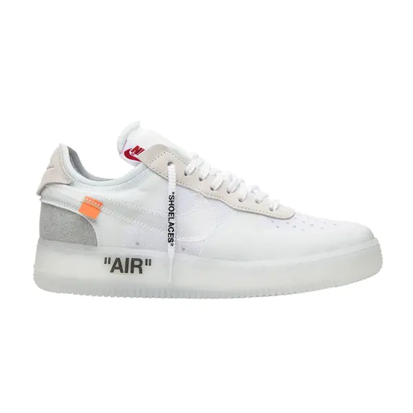 Nike Off- X Air Force Low Top Sneakers White Editorialist