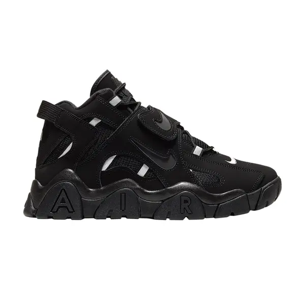 Nike Air Barrage Mid Sneakers - Black
