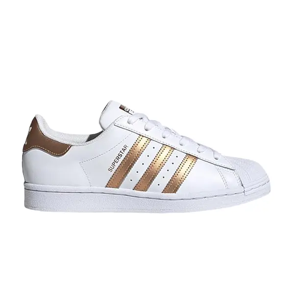 Adidas Superstar Metallic Sneakers - White