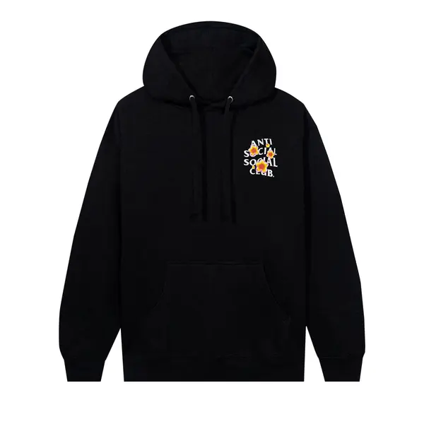 ANTI SOCIAL SOCIAL CLUB See The Feeling Hoodie - Black