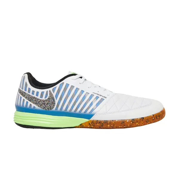 Nike Lunar Gato 2 Ic 'black Light Photo Blue Lime Glow - White