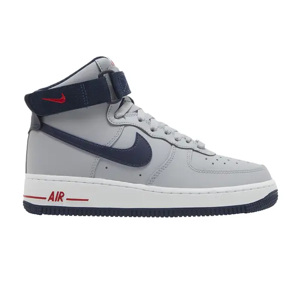 Nike Air Force 1 High 'new England Patriots' Sneakers - Grey