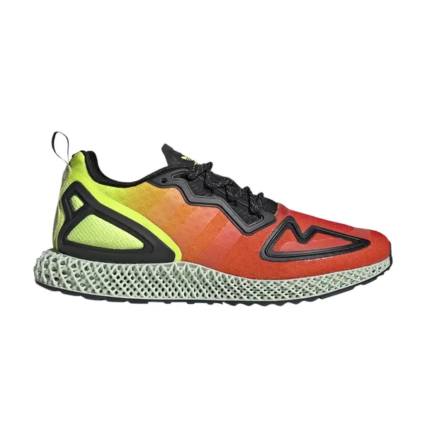 Adidas Zx 2k 4d Gradient Sneakers - Orange