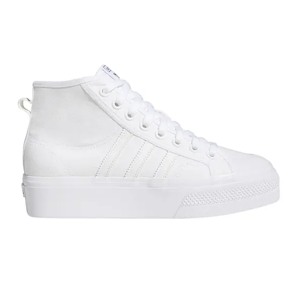 Adidas Nizza Platform Mid Sneakers - White