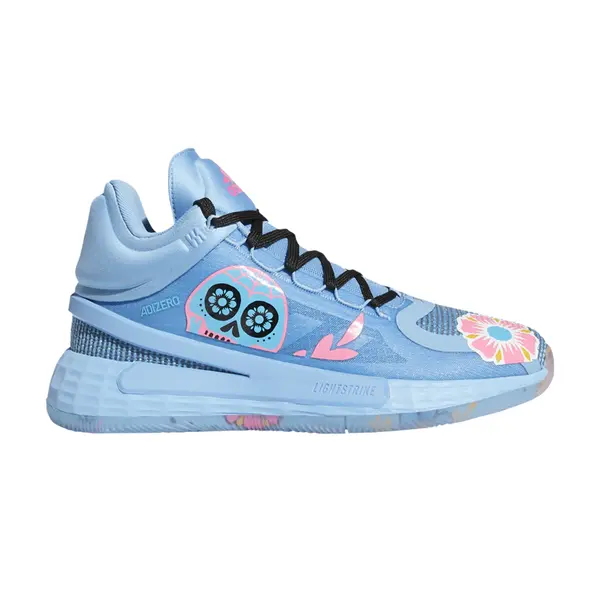 Adidas D Rose 'day Of The Dead' Sneakers - Blue