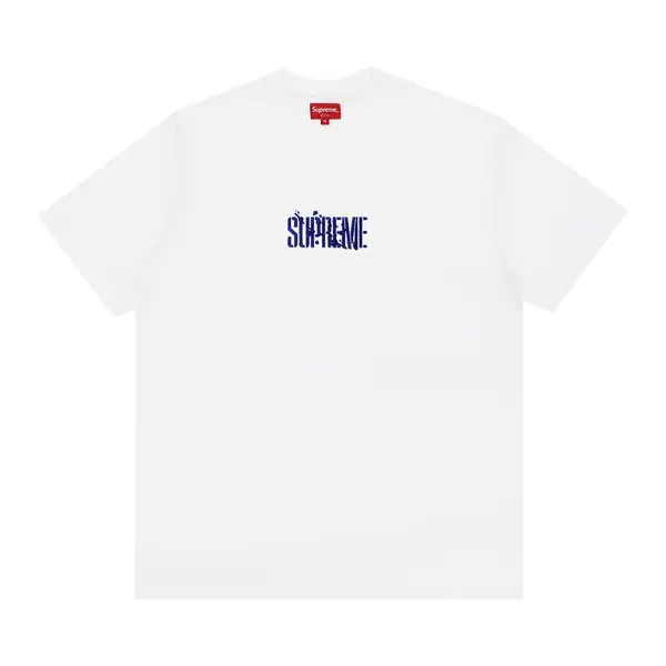 Supreme Splatter Short-sleeve Top - White