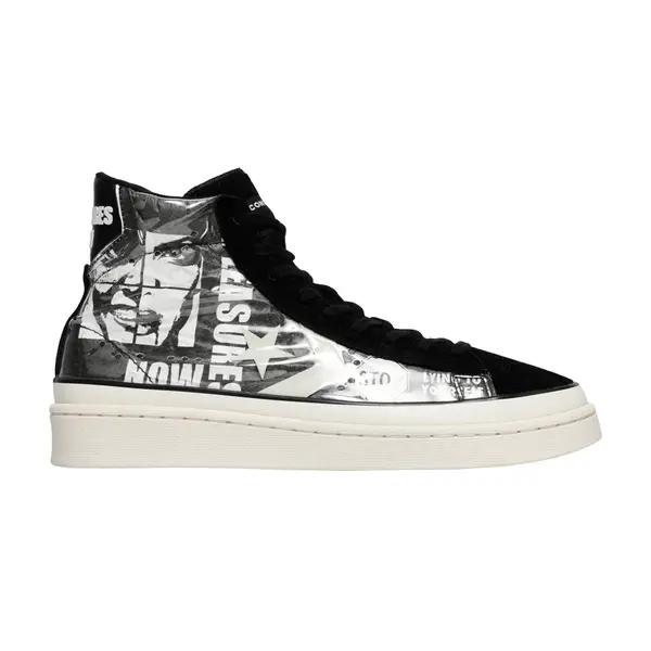 CONVERSE X Pleasures Pro Leather High-top Sneakers - Black