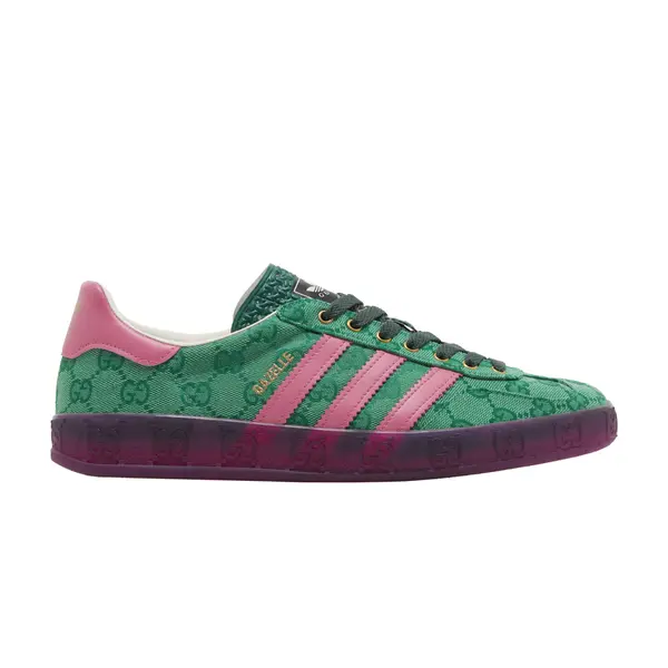 adidas gazelle silver green womens Buty adidas x Gucci Gazelle Pink (Women's)