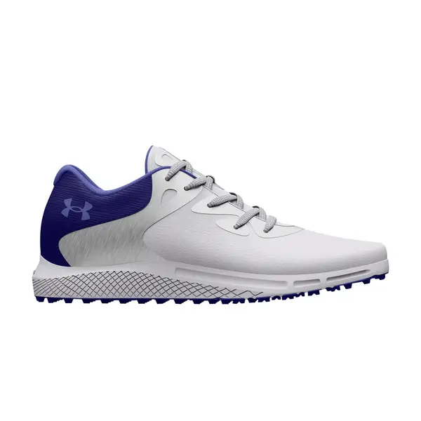 Under Armour Charged Breathe 2 Spikeless Golf Sneakers - White