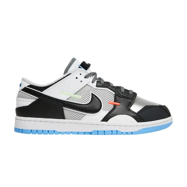 Nike Dunk Low Scrap Premium Mismatch Sneakers - White