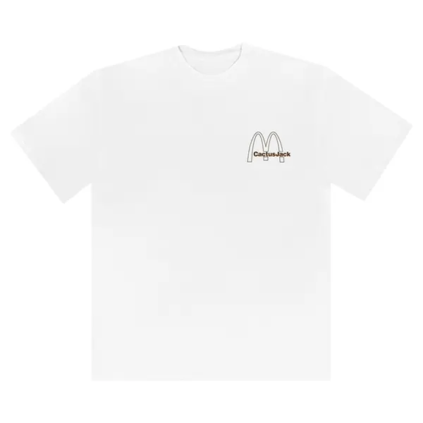 CACTUS JACK BY TRAVIS SCOTT Vintage Action T-shirt - White
