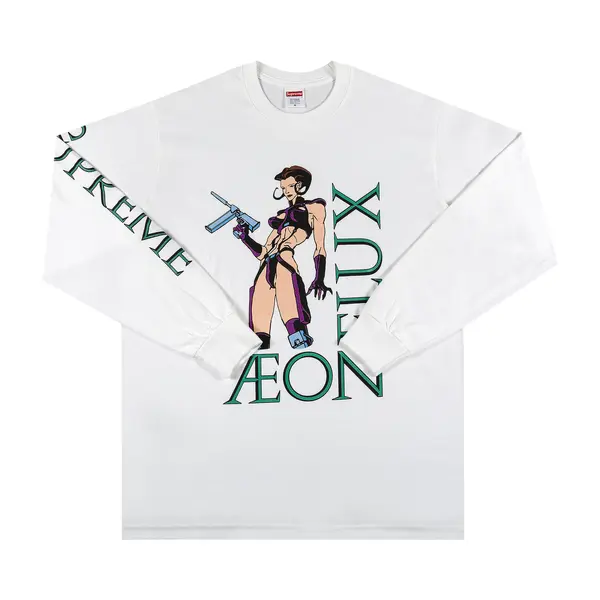 Supreme Aeon Flux Long-sleeve Tee - White