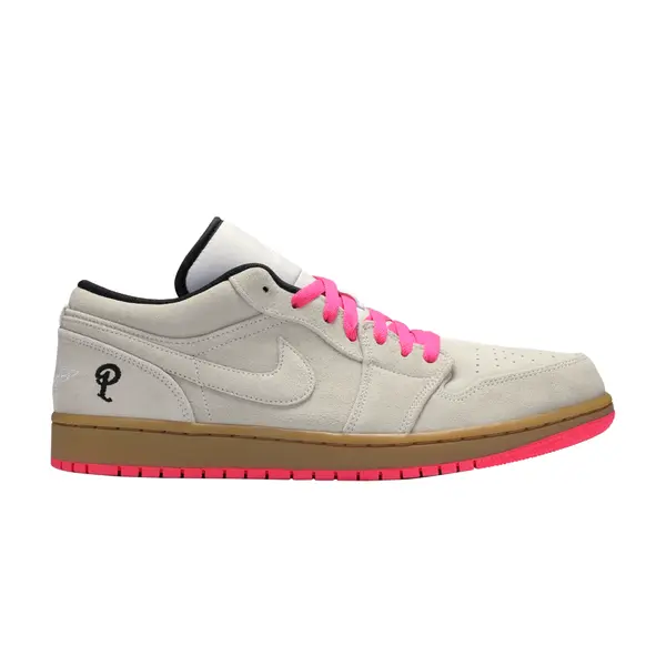 JORDAN Sneaker Politics X 1 Low 'block Party' Sneaker - White